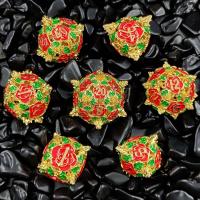 China Polyhedral Metal Hollow Dice RPG Role Playing DND Dungeons And Dragons Tabletop Game for sale