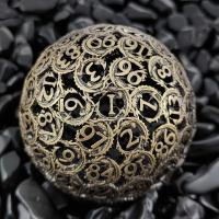 China Panlong Hollow 100D Metal Dice Set Dungeon And Dragon DND#RPG#COC for sale