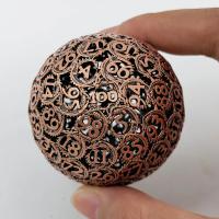 China Panlong Hollow 100D Metal Dice Set Dungeon And Dragon DND#RPG#COC for sale