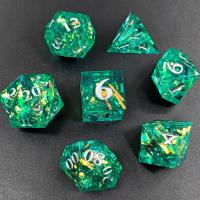 China Color Strip Multi Faceted Resin Dice Gate Dungeon And Dragon DND#COC for sale
