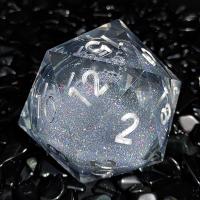China 20D Single Resin Running Sand Dice Set Cruzu'S Call RPG#DND#Coc for sale