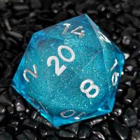 China 20D Single Resin Running Sand Dice Set Cruzu'S Call RPG#DND#Coc for sale