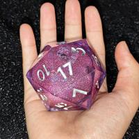 China 20D Single Resin Running Sand Dice Set Cruzu'S Call RPG#DND#Coc for sale