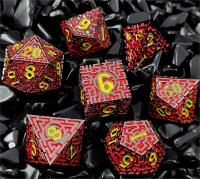 China Solid Maze Multi -Faceted Metal Dice DND#RPG Dungeon And Long Crusu for sale