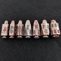 China Bullet Head Multiface Metal Dice Set Desktop Game DND#RPG#COC for sale