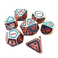 China DND RPG Solid Metal Dice Suits Electro Swimming Technology Wandering Earth for sale