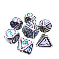 China DND RPG Solid Metal Dice Suits Electro Swimming Technology Wandering Earth for sale