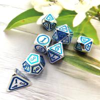 China DND RPG Solid Metal Dice Suits Electro Swimming Technology Wandering Earth for sale