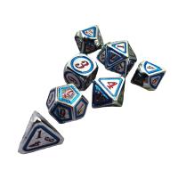 China DND RPG Solid Metal Dice Suits Electro Swimming Technology Wandering Earth for sale