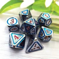 China DND RPG Solid Metal Dice Suits Electro Swimming Technology Wandering Earth for sale