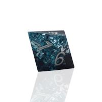 China Blue Black Resin Material Dice Set Dragon And Dungeon Polyhedral for sale