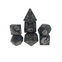China Folk -Scales Metal Dice Multi -Noodle Board Game Set#Dnd#Rpg#Coc for sale