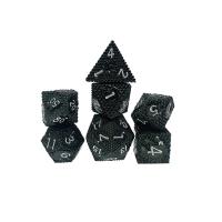 China Folk -Scales Metal Dice Multi -Noodle Board Game Set#Dnd#Rpg#Coc for sale