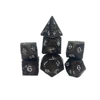 China Folk -Scales Metal Dice Multi -Noodle Board Game Set#Dnd#Rpg#Coc for sale