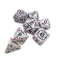 China Eagle solid metal multi -face role -playing dice suit World of Warcraft for sale