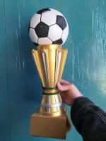 China Sports Competition Resin Trophy With Customize Logo for sale
