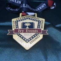China Marathon Metal Medal For Occasions And Events Metal Lapel Pin Fading Resistant for sale