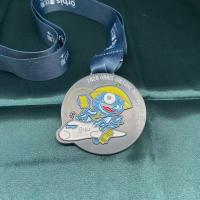 China Marathon Metal Medal For Occasions And Events Metal Lapel Pin Fading Resistant for sale
