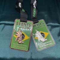 China Marathon Metal Medal For Occasions And Events Metal Lapel Pin Fading Resistant for sale