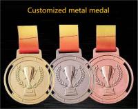 China Wear Resistant Metal And Resin Medals Custom Logo for sale