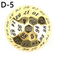 China Colored Solid 100D Metal Dice Set Dungeon and Dragon DND # RPG # COC for sale
