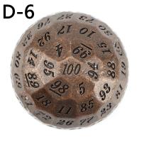 China Colored Solid 100D Metal Dice Set Dungeon and Dragon DND # RPG # COC for sale