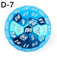 China Colored Solid 100D Metal Dice Set Dungeon and Dragon DND # RPG # COC for sale