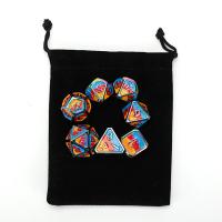 China Custom metal and plastic dice D20 game D & D polyhedron DND dice set RPG dice for sale