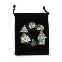 China Customizable polyhedral dice set role-playing dice game RPG Dungeon and Dragon dice set board game for sale