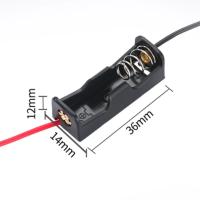 China 23V12A No. 1 battery box, with 15cm wire, includes on/off switch housing and terminals for sale