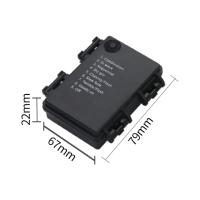 China Three AA waterproof battery packs with timer function/8-function battery pack with PCB circuit board for sale