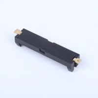 China 1AA battery holder with SMT-mounted nylon black battery storage box, ISO CE RoHS certified for sale