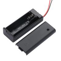 China 1AA battery holder with lid, switch, and wire. Battery compartment/holder for AA batteries for sale