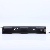 China 2AA long rectangular battery pack with wire, straight type for sale