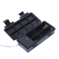 China 2AA waterproof battery box with lid, switch, wires, and timer function for sale