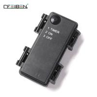 China 2AA waterproof battery box with lid, switch, wires, and timer function for sale