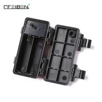 China 2AA waterproof battery box with lid, switch, wires, and timer function for sale