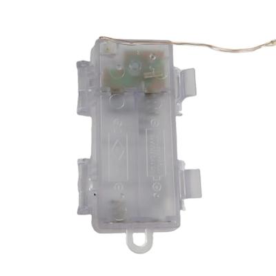 China 2AA waterproof battery box with lid, switch, wires, and timer function for sale