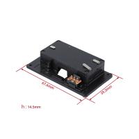 China 2AAA rechargeable square battery pack with lid and switch, black for sale