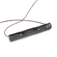 China 2 AAA long rectangular open battery holders with wires for sale