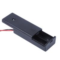 China 2 AAA battery holders with lids, switches, and wires for sale