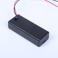 China 2 AAA battery holders with lids, switches, and wires for sale