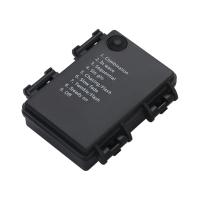 China 3AA waterproof battery box with lid and switch, 8 functions for sale