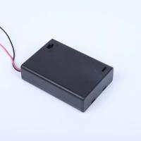 China 3 AA rechargeable square battery packs with lid and switch for sale
