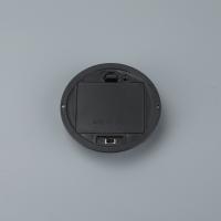 China 3AA Embedded Round Battery Holder with Cover and Switch, Black for sale