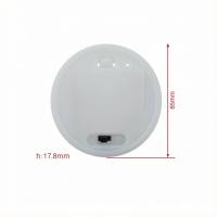 China 3 AA batteries, embedded round battery compartment with lid and switch, white version for sale