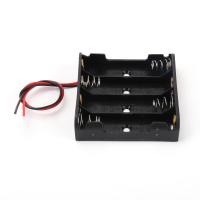 China 4AA battery holder with wire, wire end optional for sale