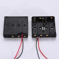 China 4 AA battery holders with wires The wire end is optional for sale