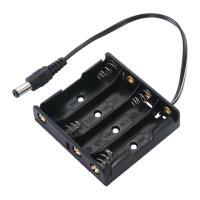 China 4 AA battery pack with DC power plug for sale