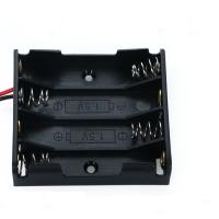 China 4 AAA battery pack with wires, lid, and mounting holes for sale